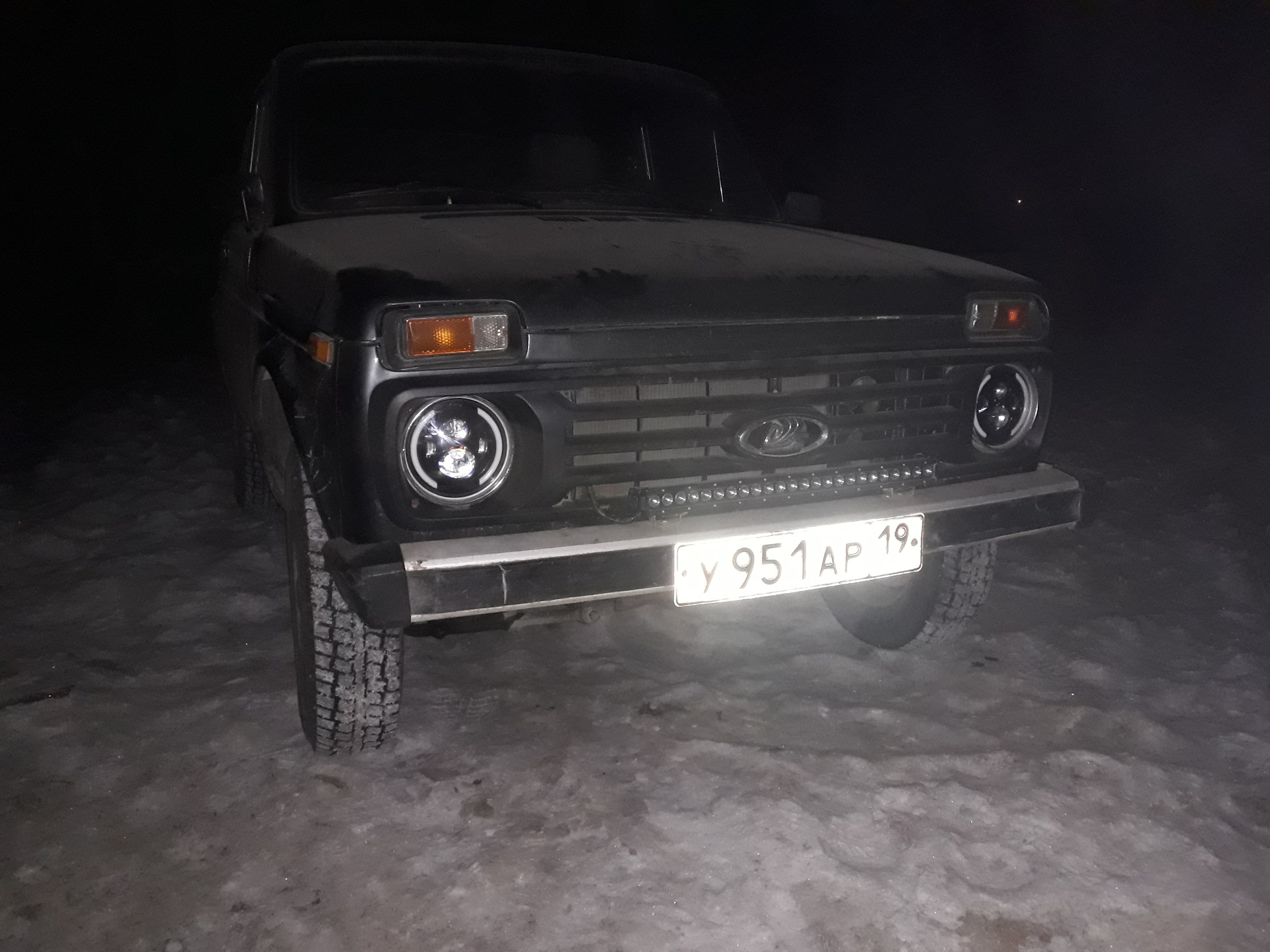 Фары в ниву — Lada 4x4 3D, 1,6 л, 1991 года | тюнинг | DRIVE2