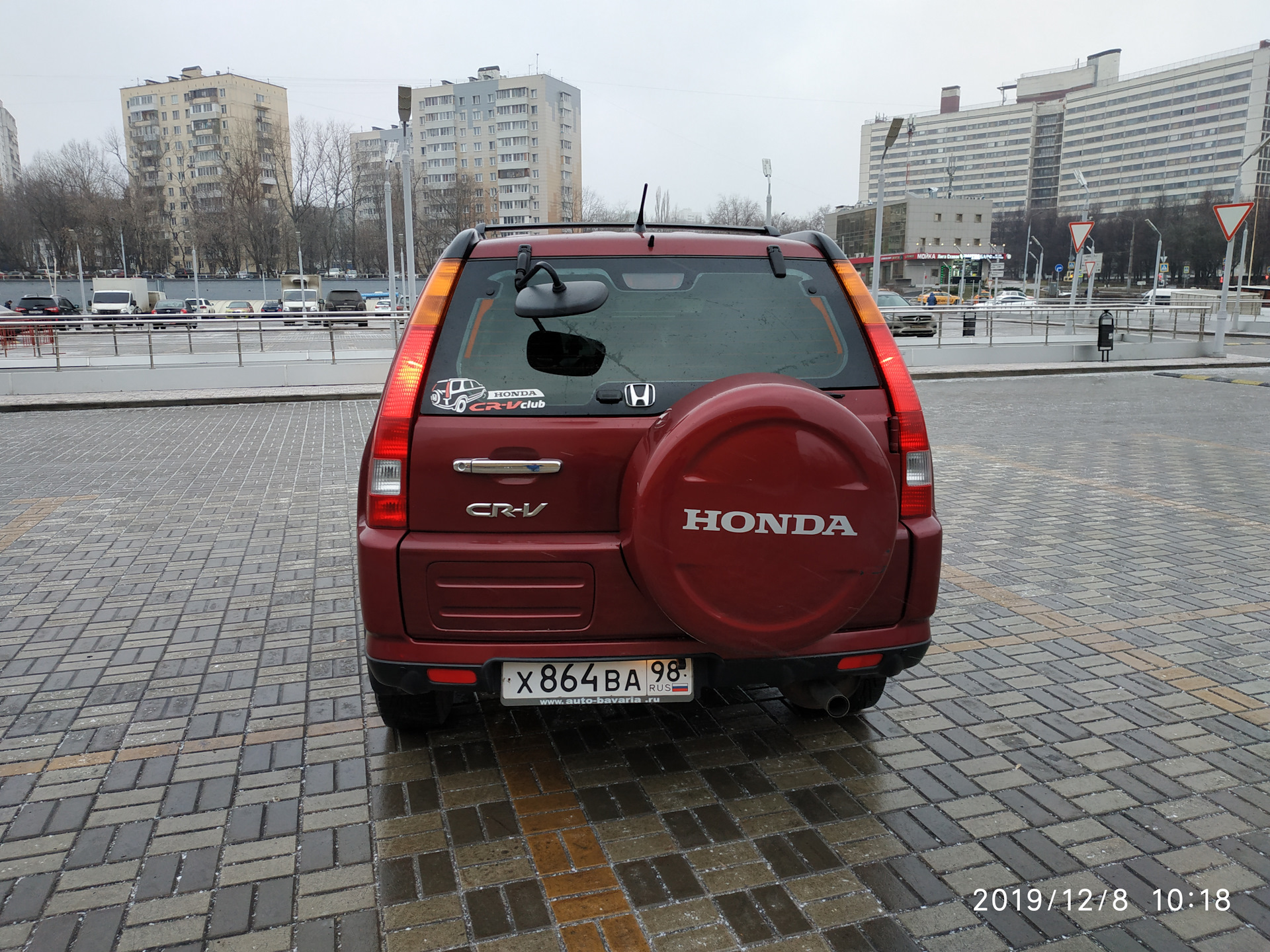 Лампа дополнительного стопа — Honda CR-V (RD4/RD5/RD6/RD7), 2 л, 2004 ...