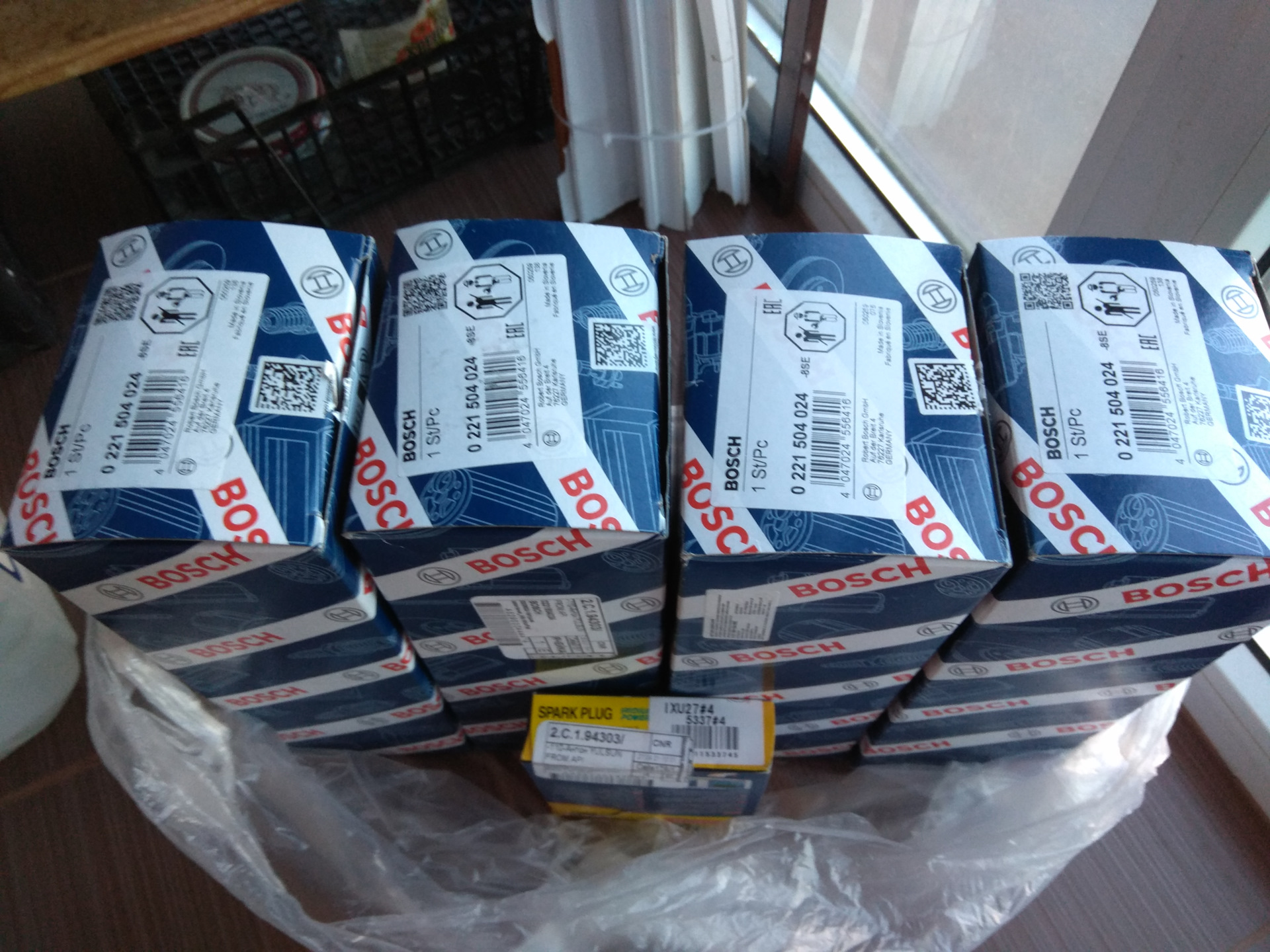 Катушки и свечи зажигания — FIAT Bravo II, 1,4 л, 2007 года | плановое ...