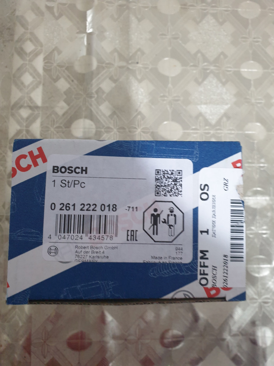 0261222018 ДАТЧИК ДАВЛЕНИЯ ТОПЛИВНОГО БАКА BOSCH | Запчасти на DRIVE2