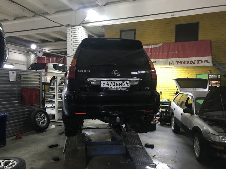 Тормоза часть первая — Lexus GX (UZJ120), 4,7 л, 2005 года | плановое ...