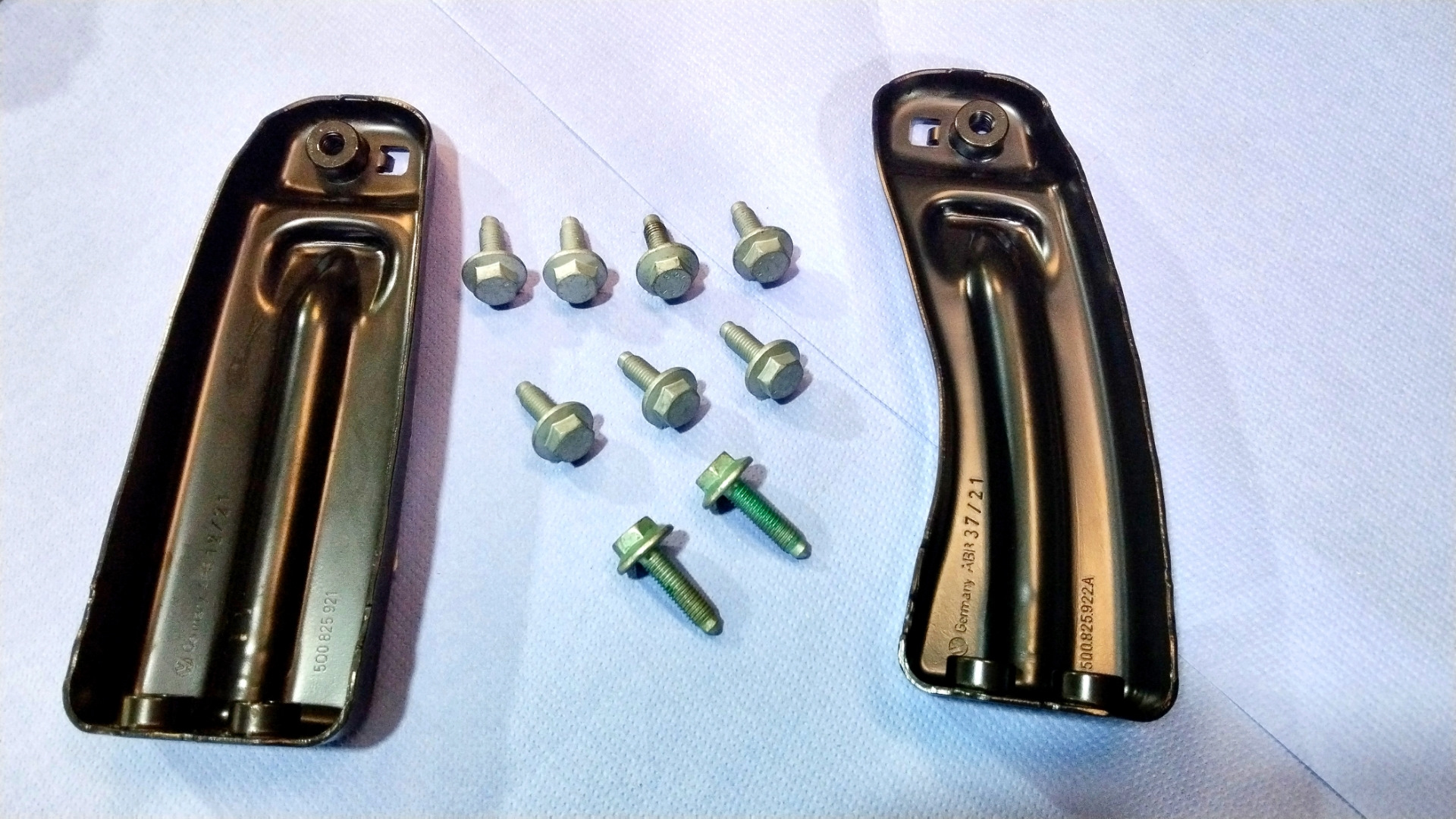 Установка штатной композитной защиты — Volkswagen Passat Variant (B8 ...