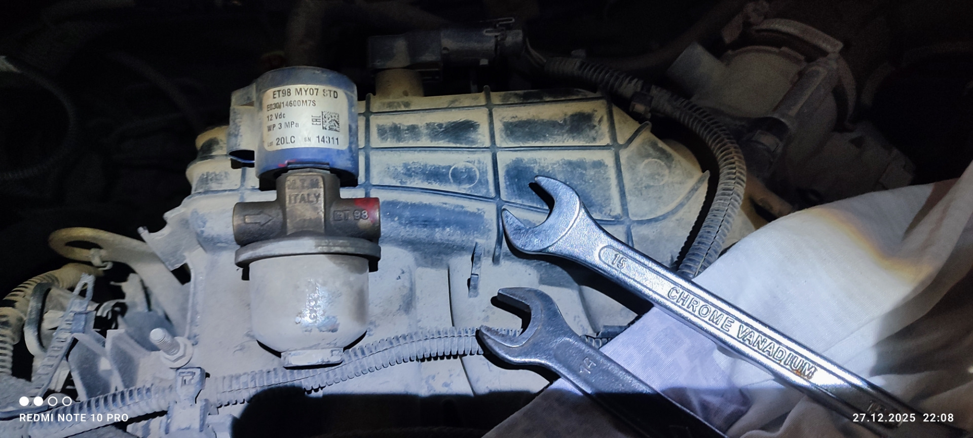 Замена фильтров гбо. — Lada Vesta SW (1G), 1,6 л, 2020 года | плановое ...