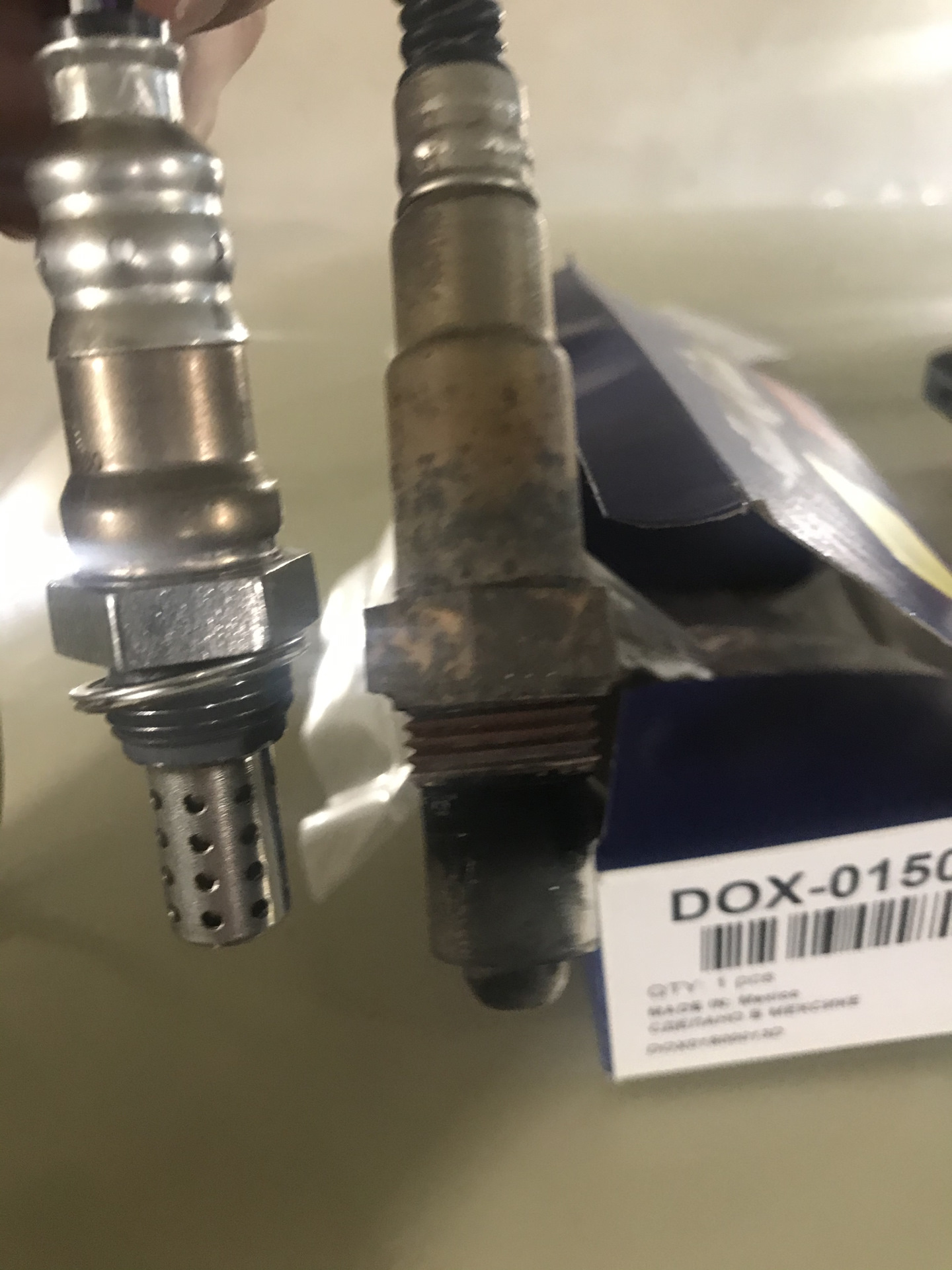 Замена второй лямбды Denso DOX- 0150 — Peugeot 407, 2,2 л, 2005 года ...