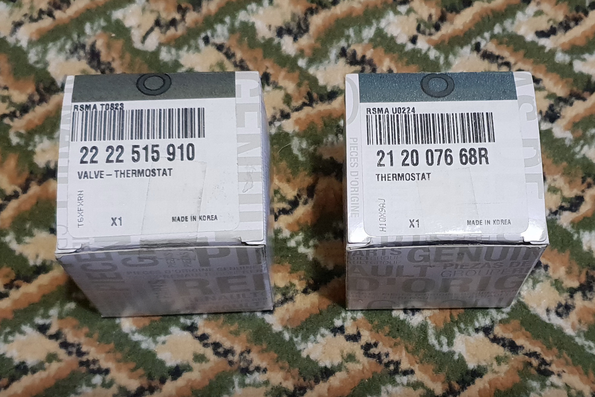 Термостаты для Флюенса 2.0 — Renault Fluence, 2 л, 2015 года | запчасти ...