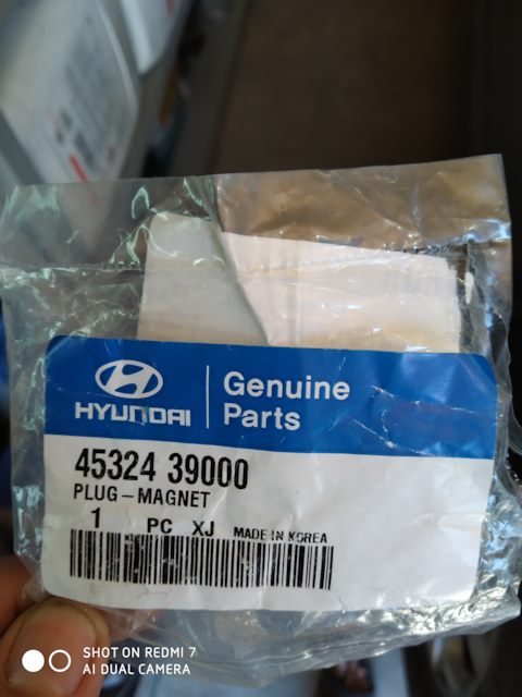 4532439000 ПРОБКА МАСЛЯННОГО КАРТЕРА КПП KIA HYUNDAI | Запчасти на DRIVE2