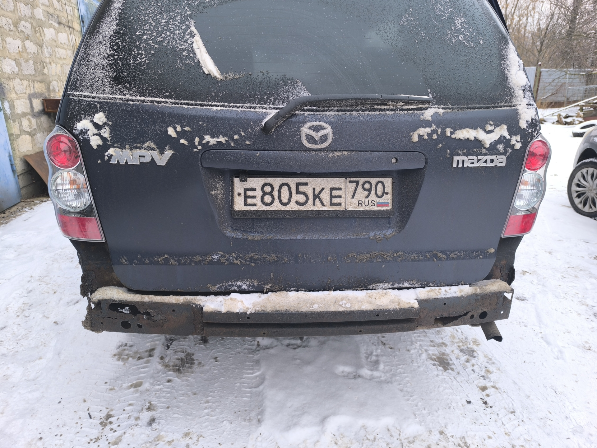 Установка отлежавшегося :) — Mazda MPV II, 3 л, 2003 года | стайлинг | DRIVE2