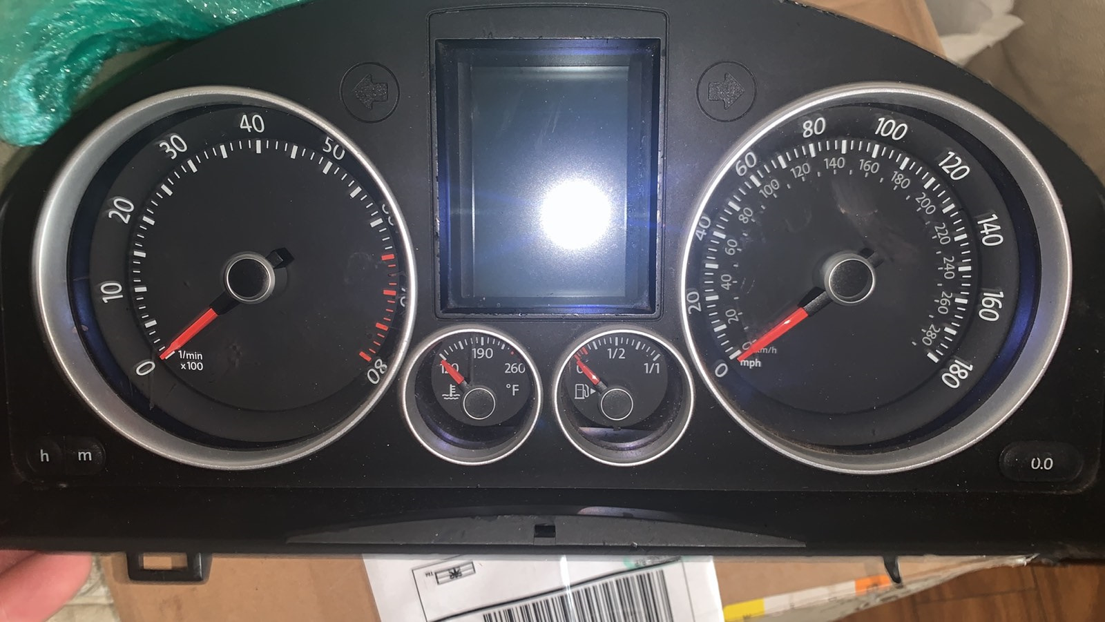 В поиске шкалы спидометра… — Volkswagen Golf Mk5, 1,6 л, 2005 года ...