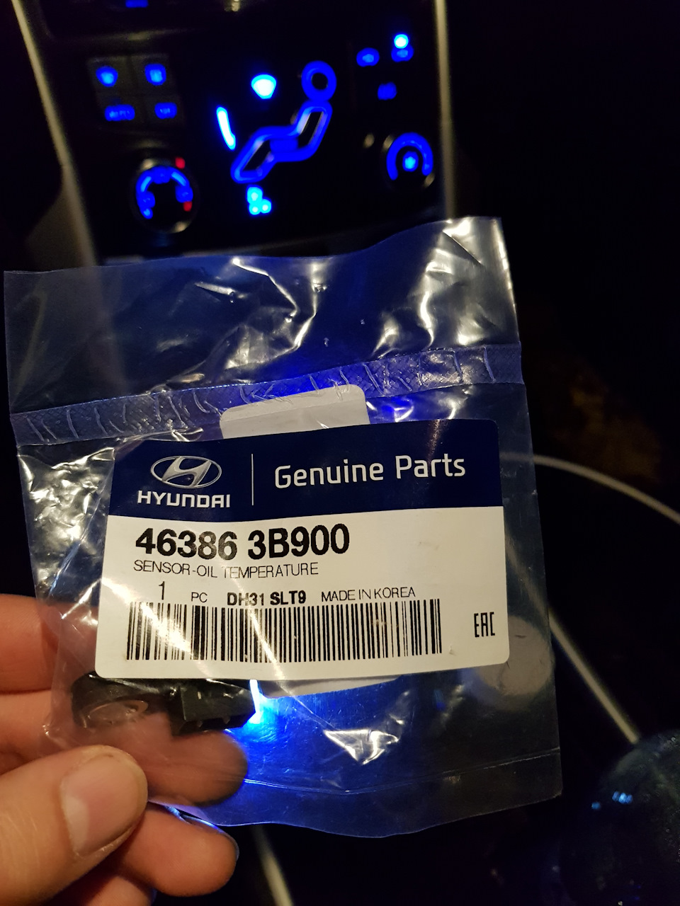 463863B900 Электронный датчик температуры масла кпп KIA HYUNDAI ...