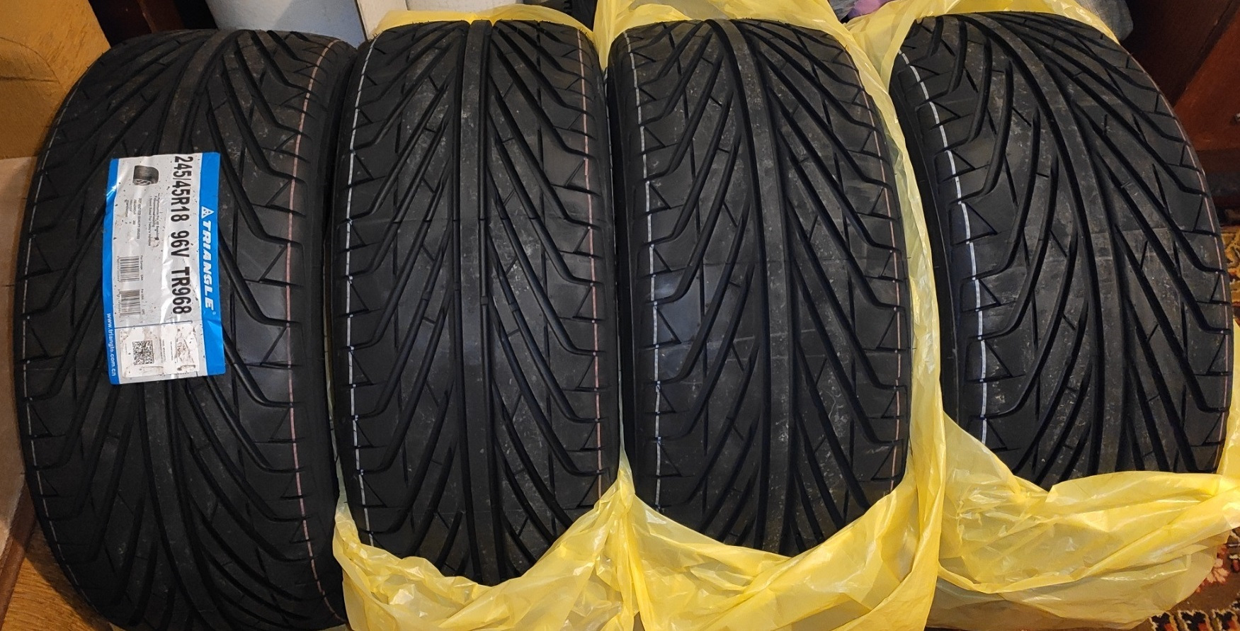 Шины на лето R18 245/45 Triangle TR968 — Audi A6 (C7), 2 л, 2014 года ...