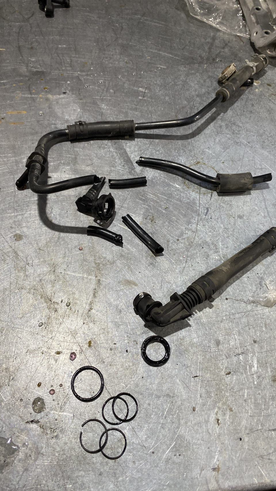 Ауди А6С7 система охлаждения обновлена. — Audi A6 (C7), 2 л, 2016 года ...