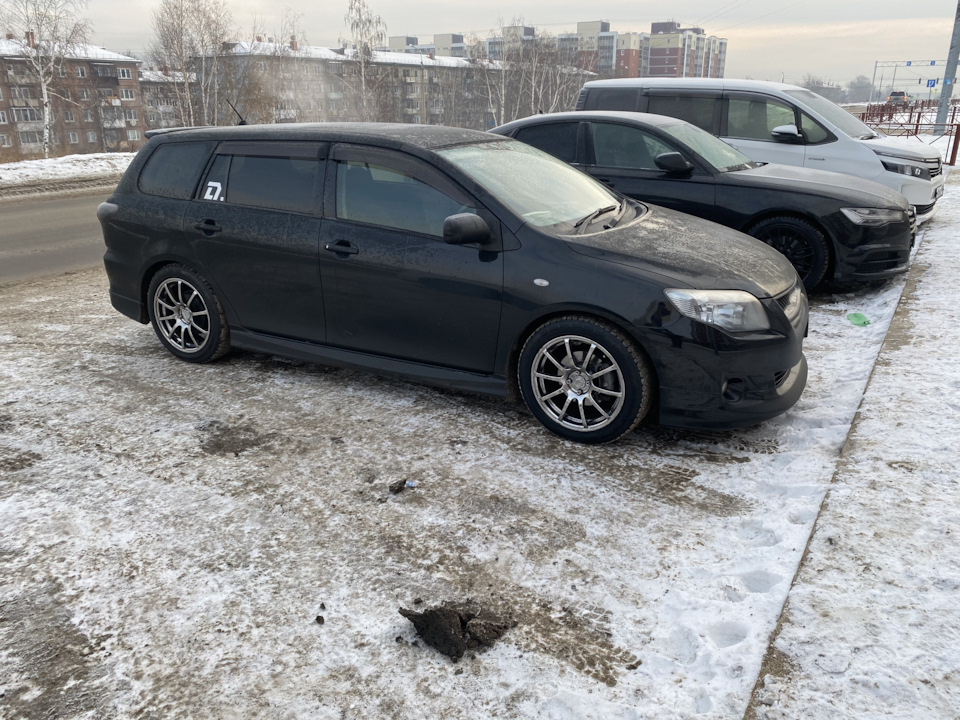Нормальные диски поставь, да? — Toyota E 140, 1,5 л, 2009 года ...
