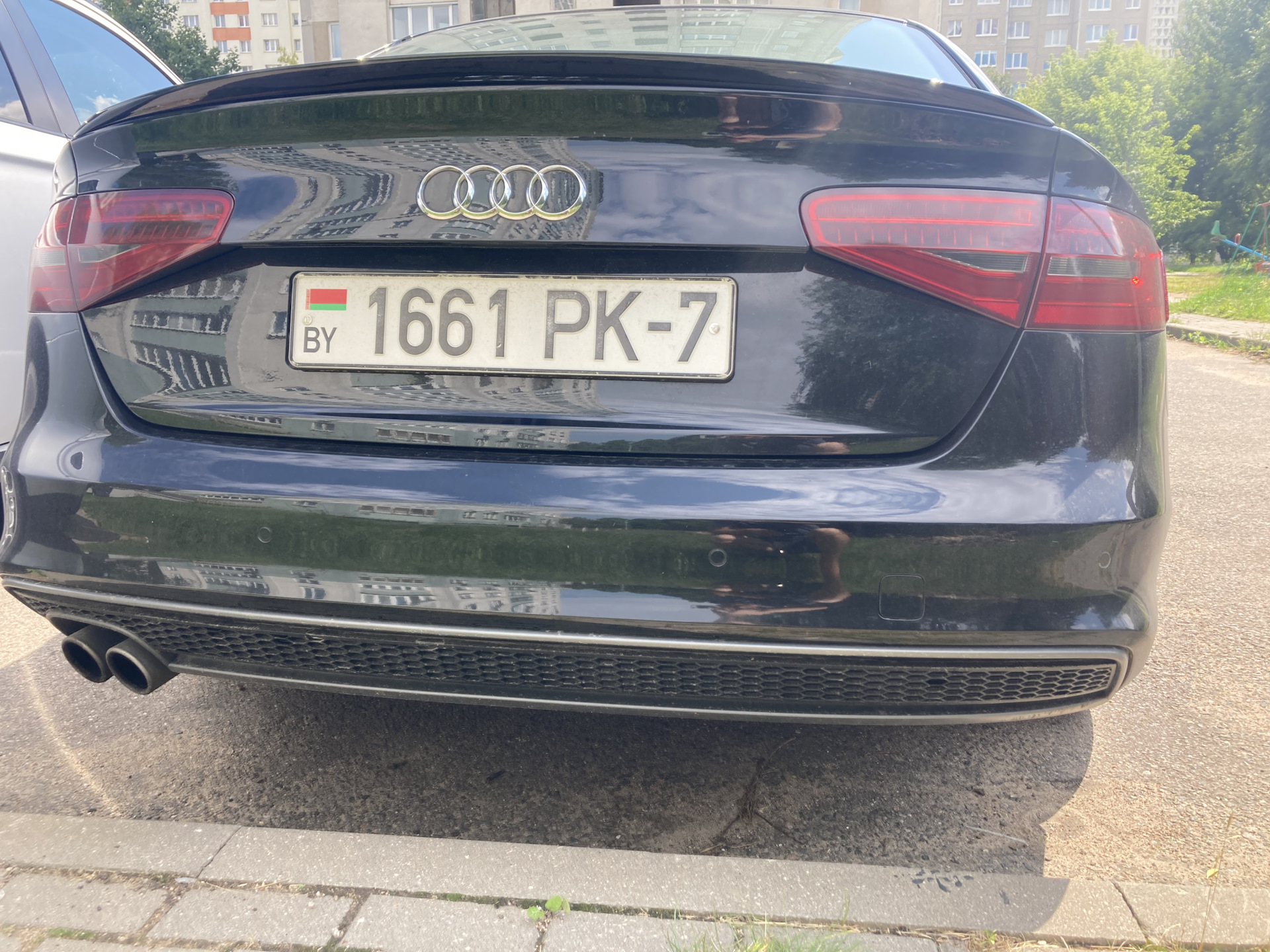 Внешний улучшайзинг) — Audi A4 (B8), 2 л, 2014 года | стайлинг | DRIVE2