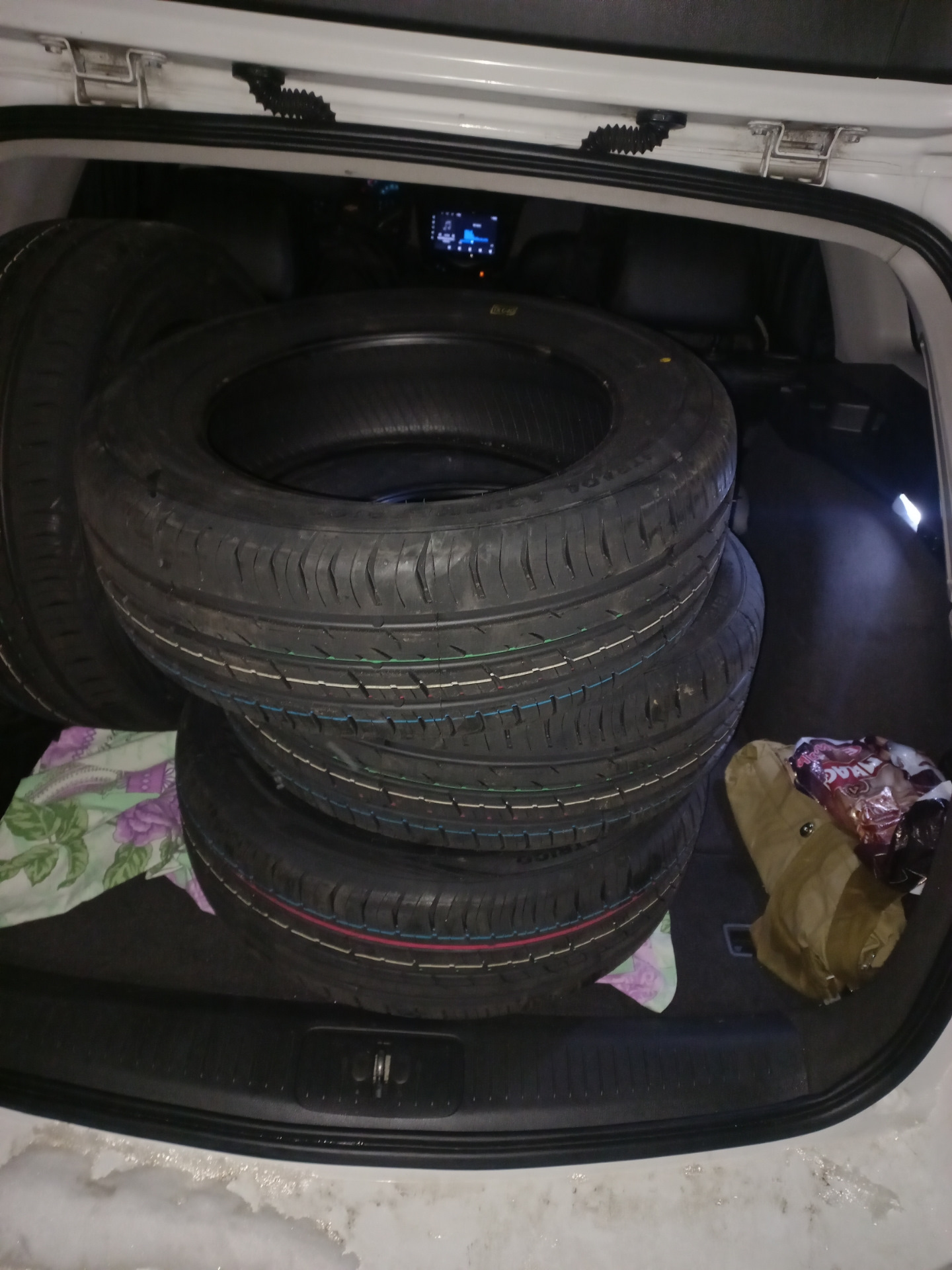 Купил летние шины — Chevrolet Cruze Station Wagon, 1,8 л, 2014 года ...