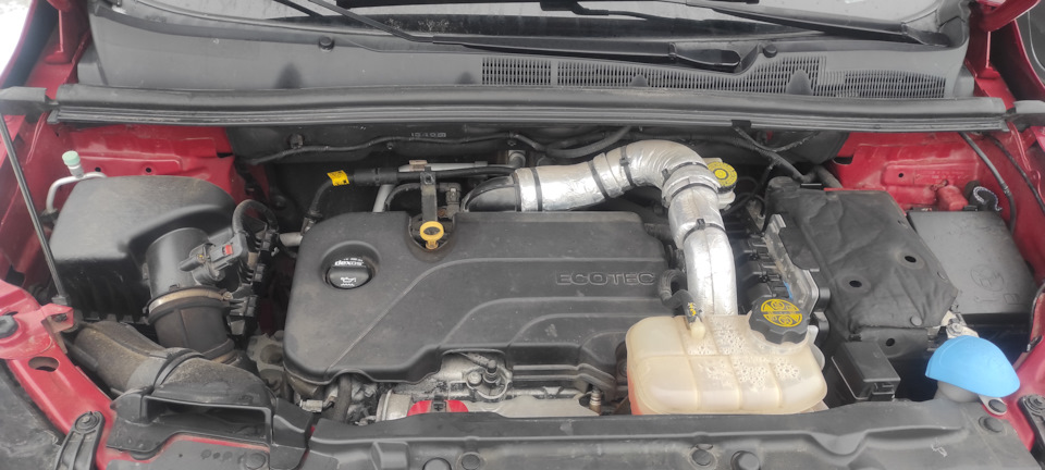 Чехол АКБ и кронштейн переднего номерного знака — Buick Encore, 1,4 л ...