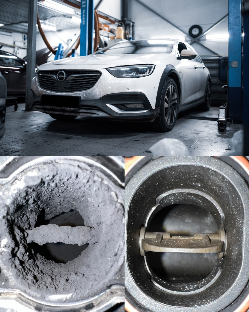 Opel Insignia 1.6TDI — Чистка впускного коллектора — VS Performance на DRIVE2