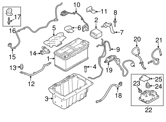 LR073414 АККУМУЛЯТОР (D) Jaguar Land Rover | Запчасти на DRIVE2