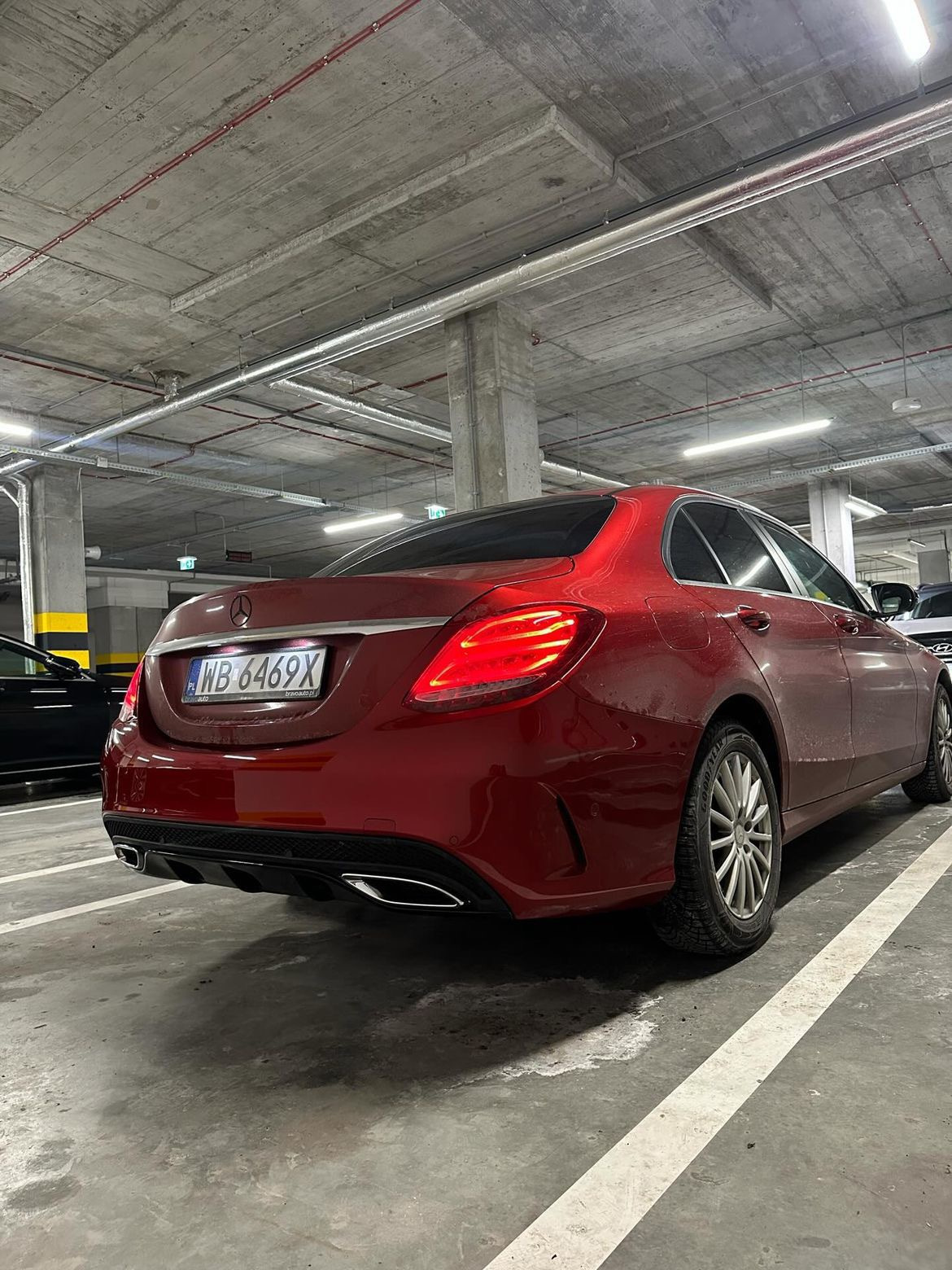 Бампер AMG и поворотники LED — Mercedes-Benz C-Class (W205), 2 л, 2018 года | стайлинг | DRIVE2