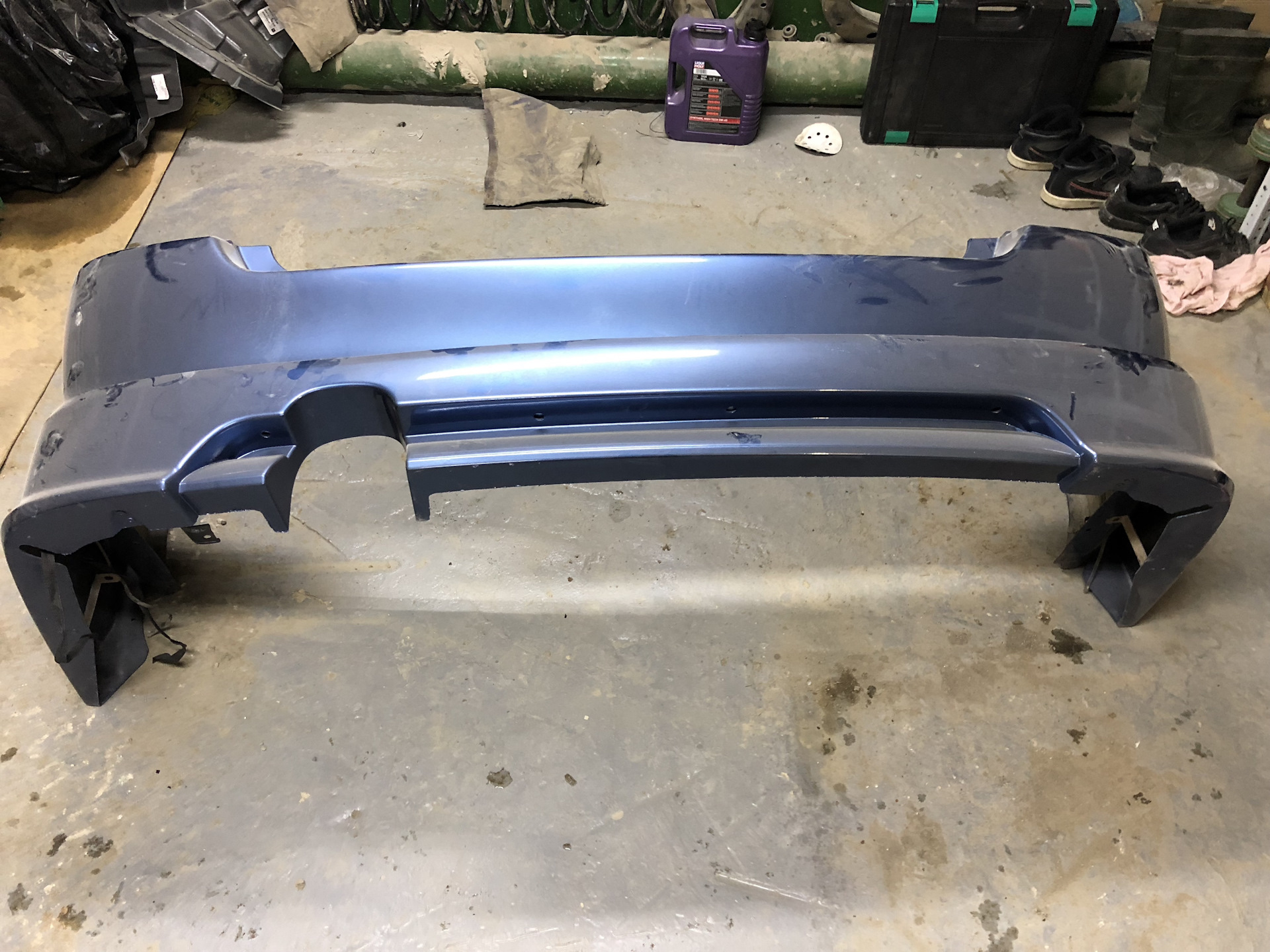 Замена заднего бампера SG5 — Subaru Forester (SG), 2 л, 2006 года ...