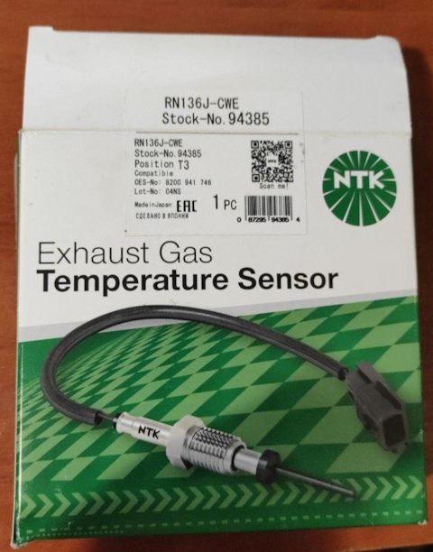 8200941746 ДАТЧИК ТЕМП ВЫХЛ ГАЗОВ RENAULT | Запчасти на DRIVE2