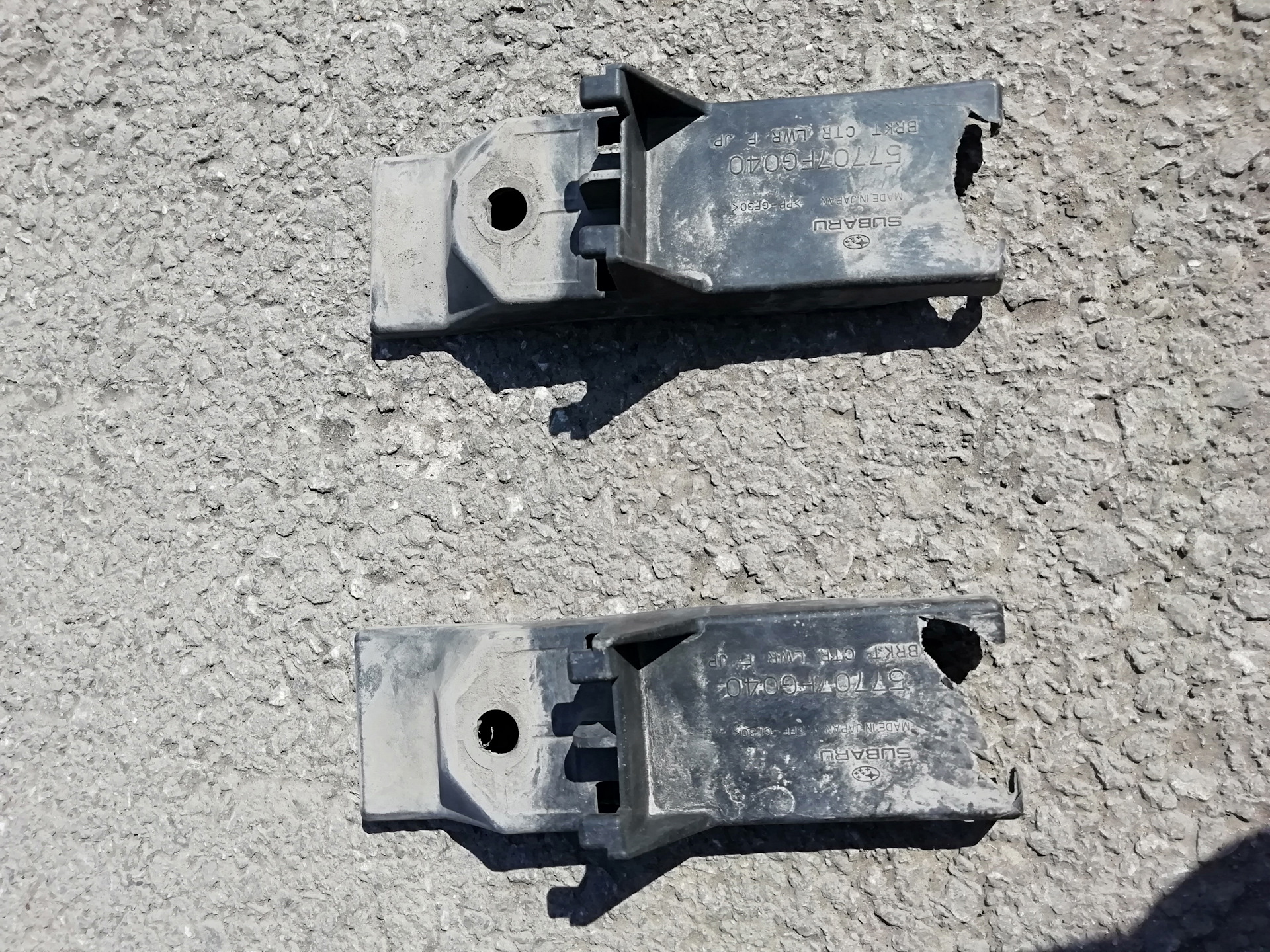 Замена ступицы, усилителя бампера, колодки — Subaru Impreza (GE/GH), 2 ...