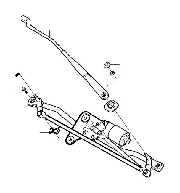 30753493 Трапеция стеклоочиститель S60 Volvo | Запчасти на DRIVE2