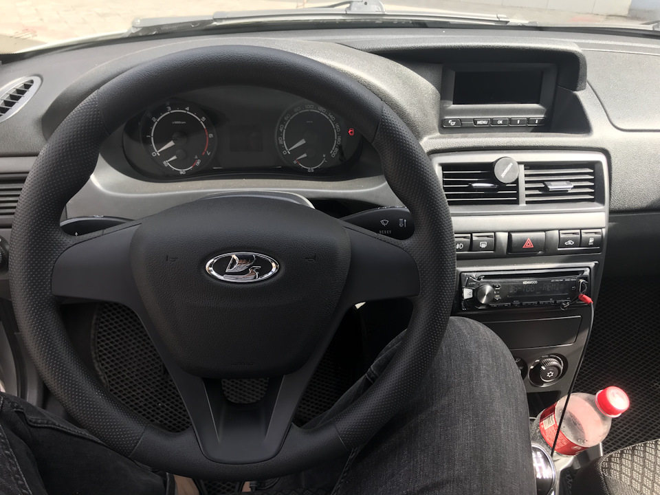 Веста руль на приору — Lada Приора седан, 1,6 л, 2016 года | своими ...