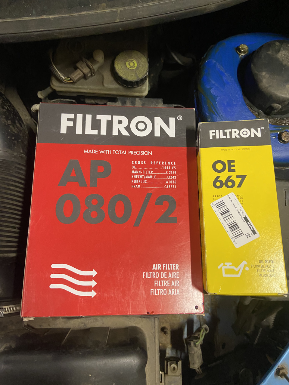 1444VS Фильтр воздушный Peugeot Citroen | Запчасти на DRIVE2