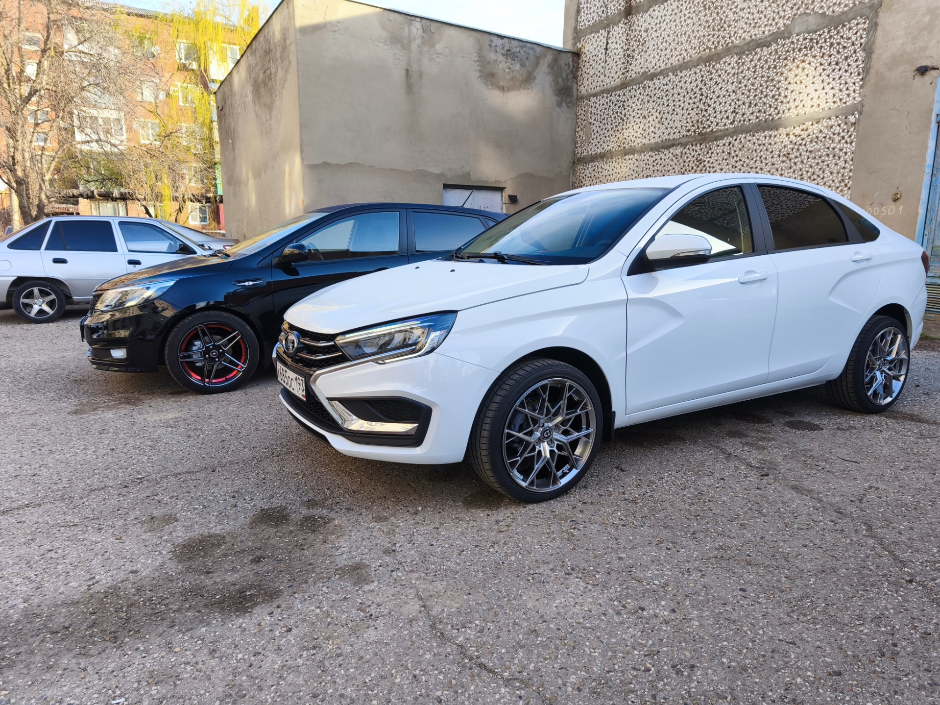 Lada vesta ng r18 и пружины lada sport — Lada Vesta (NG), 1,6 л, 2024 года | тюнинг | DRIVE2