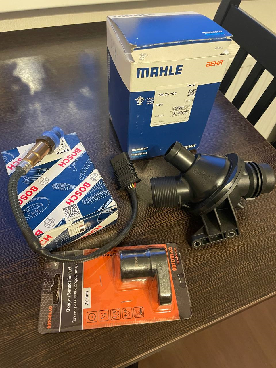 Замена первого лямбда зонда и термостата. — BMW X3 (F25), 2 л, 2012 ...