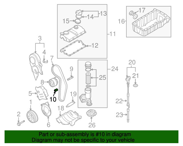 038109244J РОЛИК ОБВОДНОЙ РЕМНЯ ГРМ / AUDI, FORD GALAXY, SEAT, SKODA ...