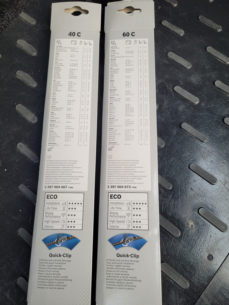 3397004667 СТЕКЛООЧИСТИТЕЛЬ ECO [40C] 400 ММ BOSCH | Запчасти на DRIVE2