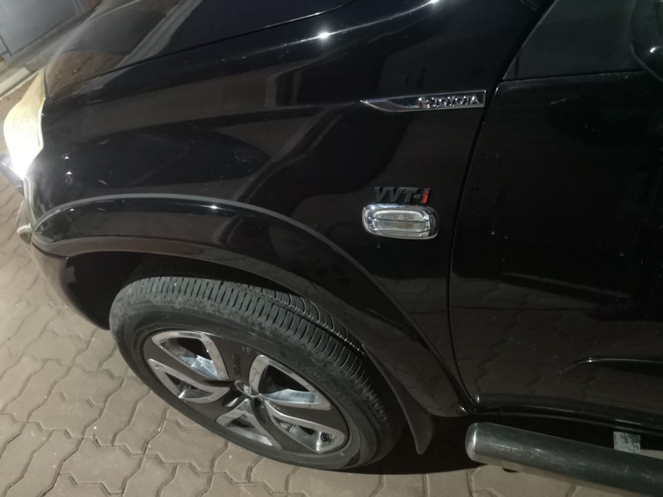 Расширители колёсных арок — Toyota RAV4 (II), 2 л, 2004 года | своими ...