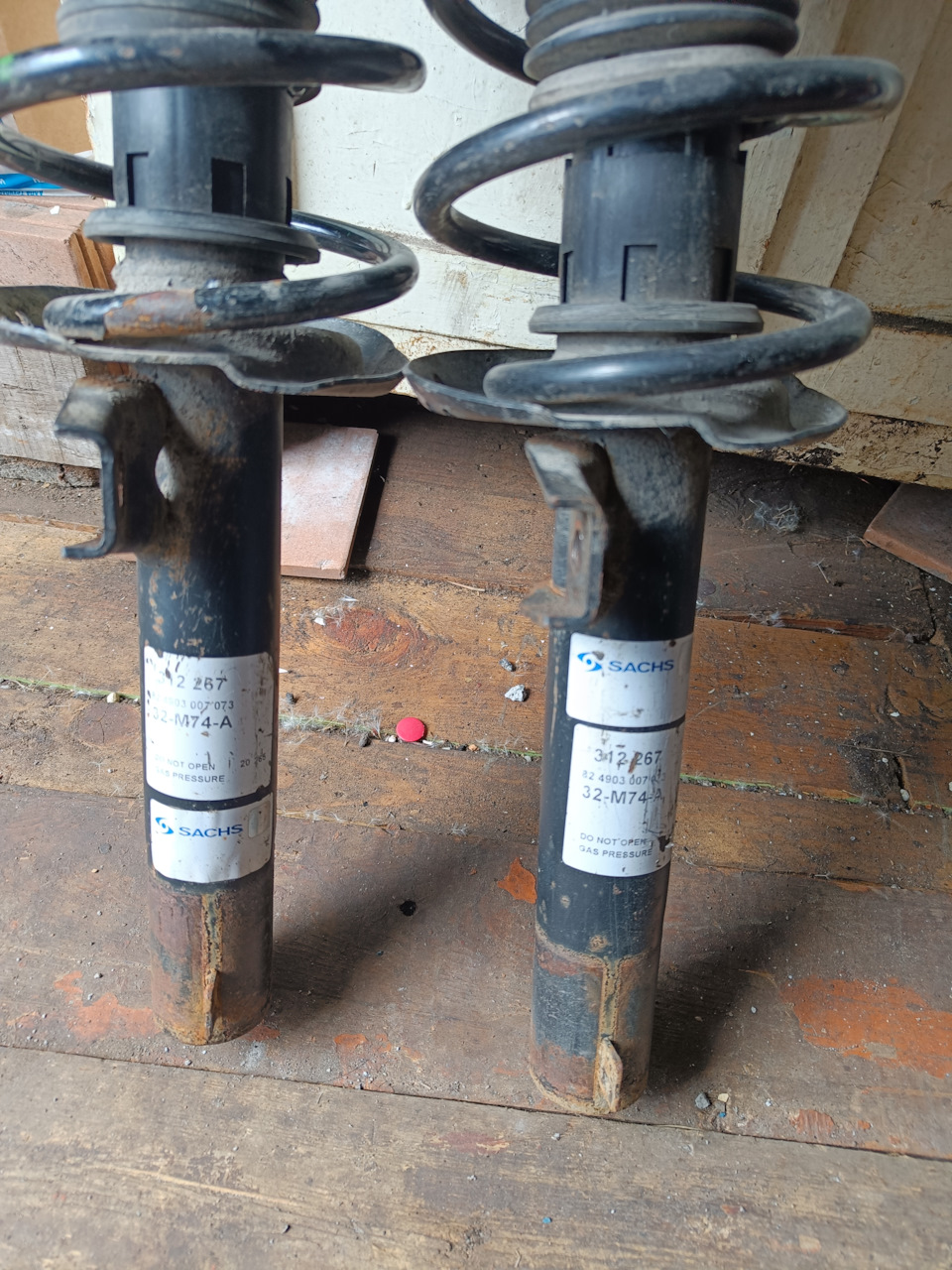 312267 Амортизатор для AUDI, SEAT, SKODA, VW SACHS | Запчасти на DRIVE2