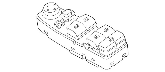 61319241953 Панель управления комм.центра в двери BMW | Запчасти на DRIVE2