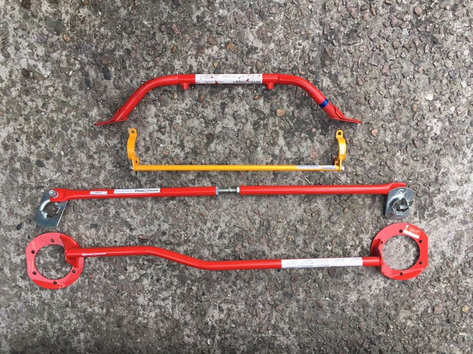Распорка нижняя, Распорка задних стоек, Растяжка передних стоек ...