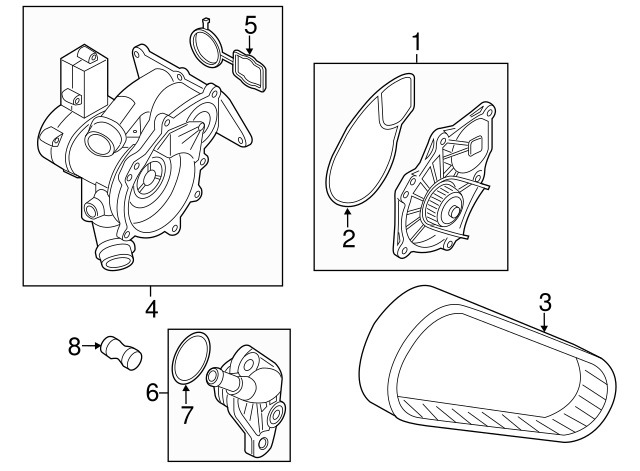 06L121139 Прокладка VAG | Запчасти на DRIVE2