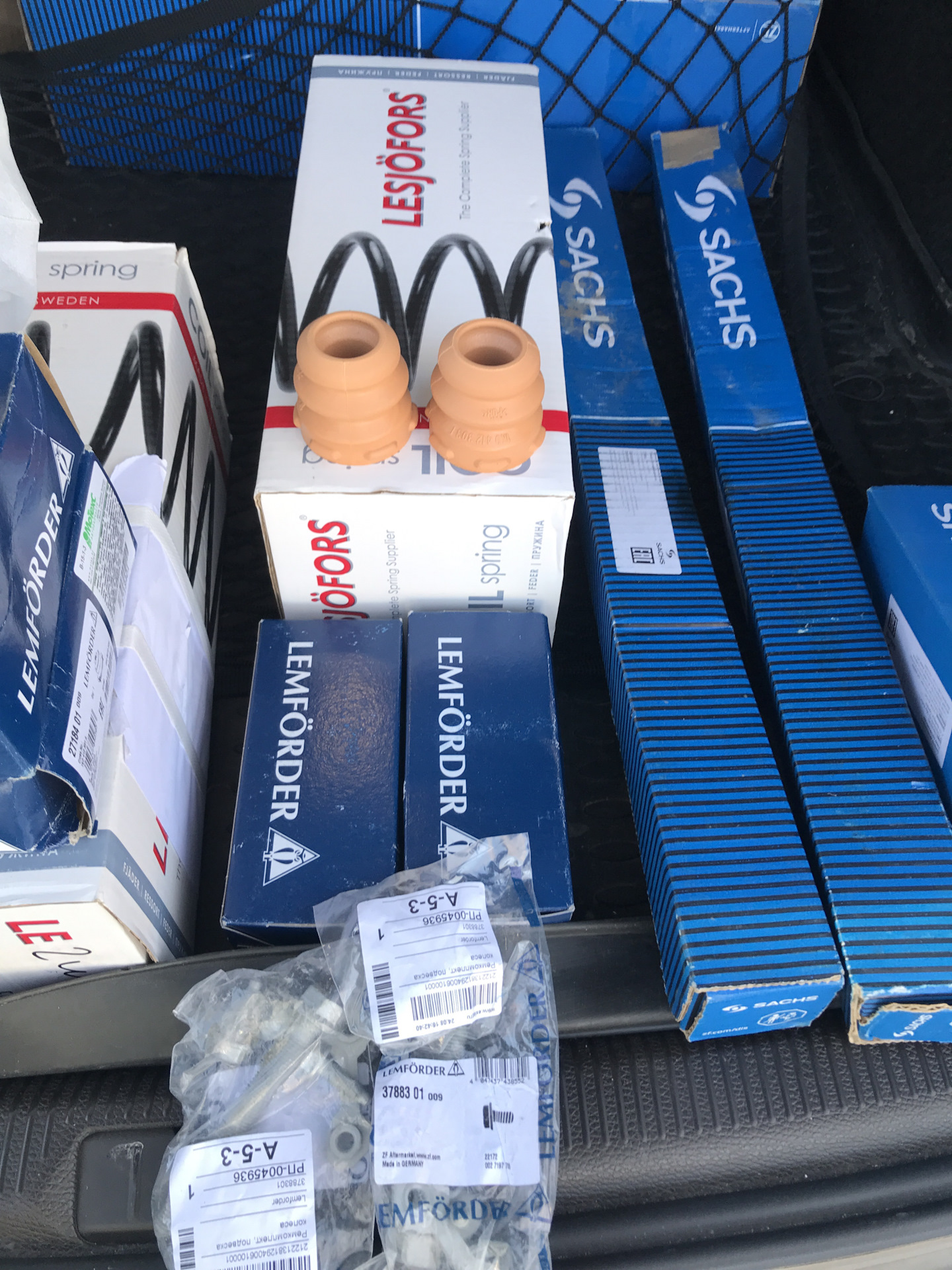 Переход на Евро подвеску — Volkswagen Passat Variant (B7), 1,8 л, 2011 ...