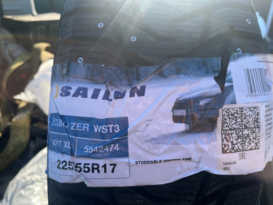 18] Отзыв Sailun ice blazer WST3 спустя сезон. — Nissan Teana (J32), 3 ...