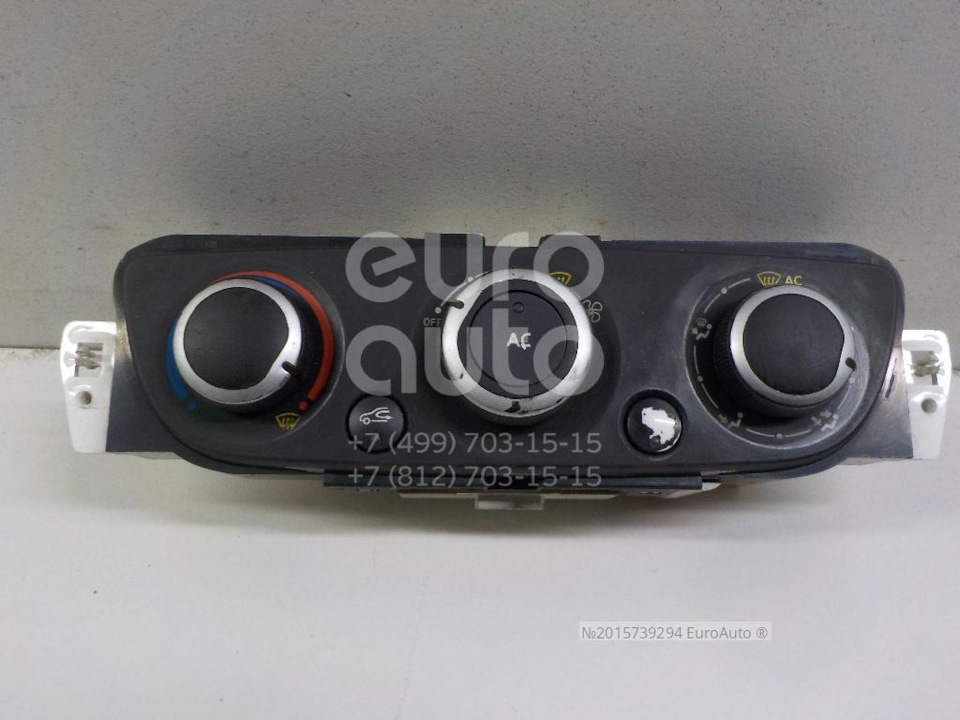 275105840R Панель управления кондиционером RENAULT | Запчасти на DRIVE2