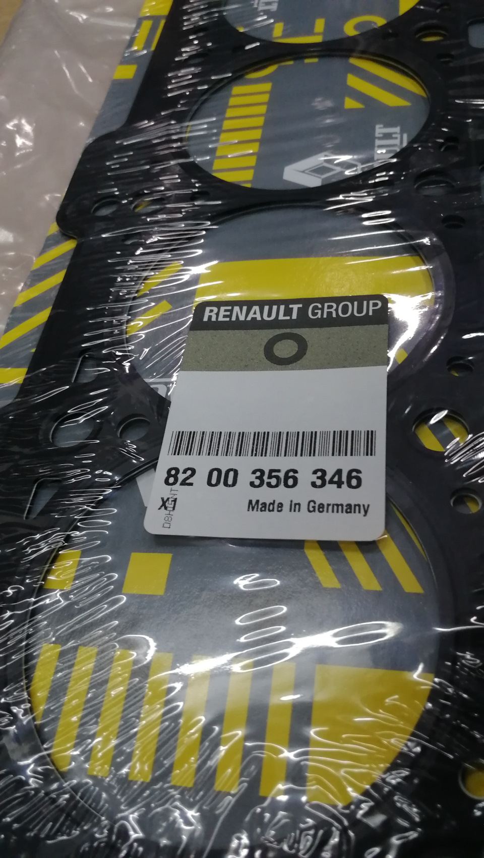 8200356346 Прокладка, головка цилиндра RENAULT | Запчасти на DRIVE2