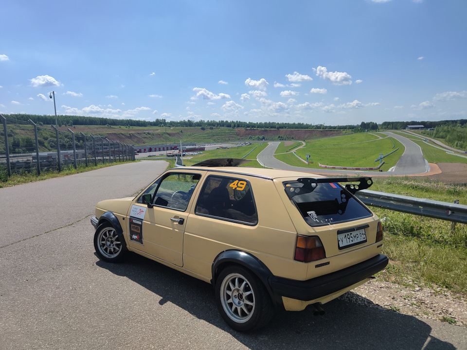 KznRing Canyon — Volkswagen Golf Mk2, 2,3 л, 1984 года | соревнования ...