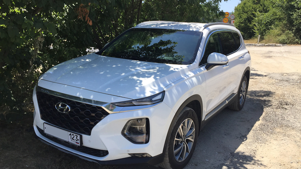 Странное срабатывание системы FCA — Hyundai Santa Fe (4G), 2,2 л, 2018 ...