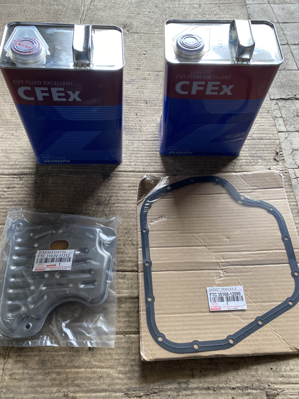 “Aisin CFEx” — Toyota Allion (T260), 1,8 л, 2010 года | плановое ТО ...