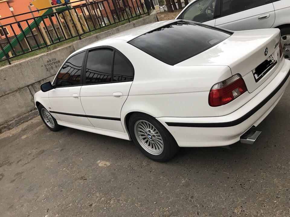 Вот как выглядит с новой банкой — BMW 5 series (E39), 2,5 л, 1997 года | тюнинг | DRIVE2