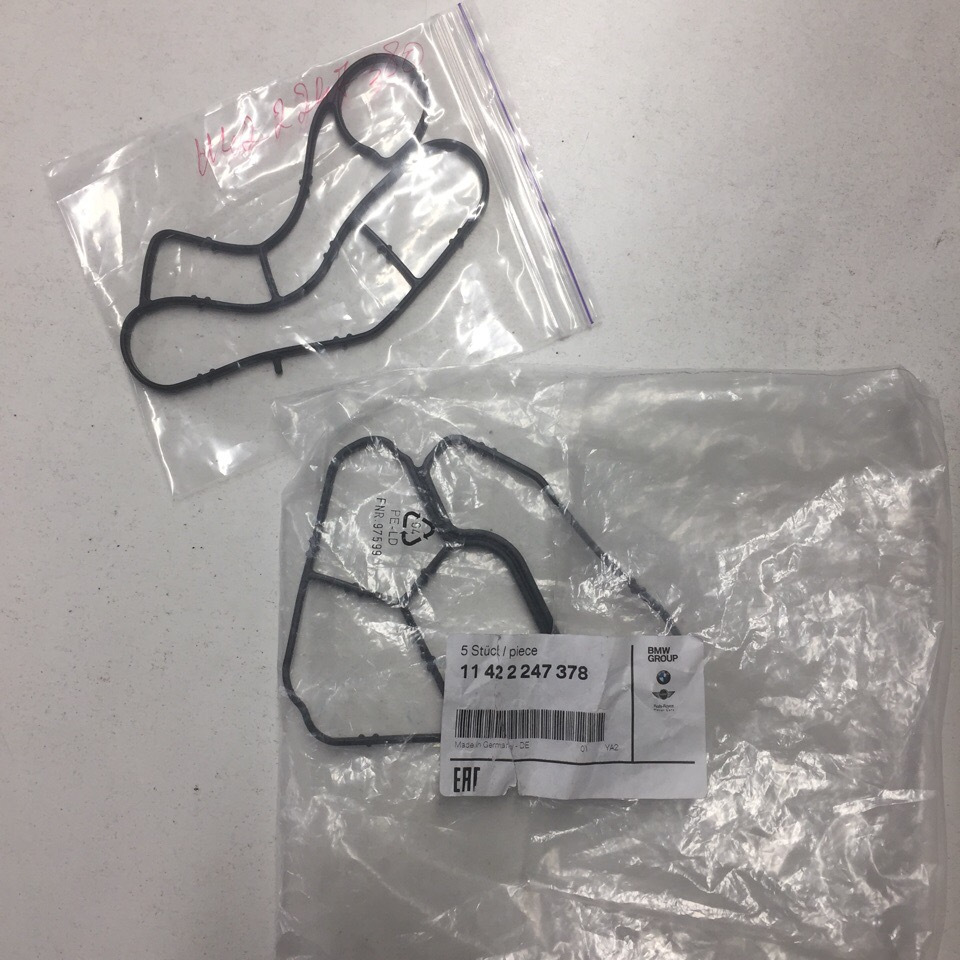 11422247378 Профильная прокладка BMW | Запчасти на DRIVE2