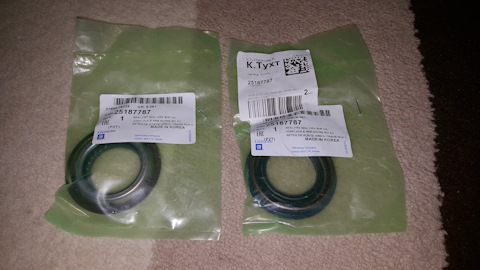 25187787 Сальник привода GM | Запчасти на DRIVE2