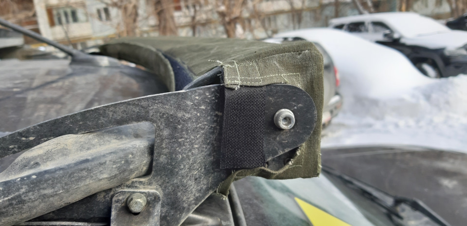 Чехол на светодиодную балку. — УАЗ Patriot, 2,7 л, 2016 года ...