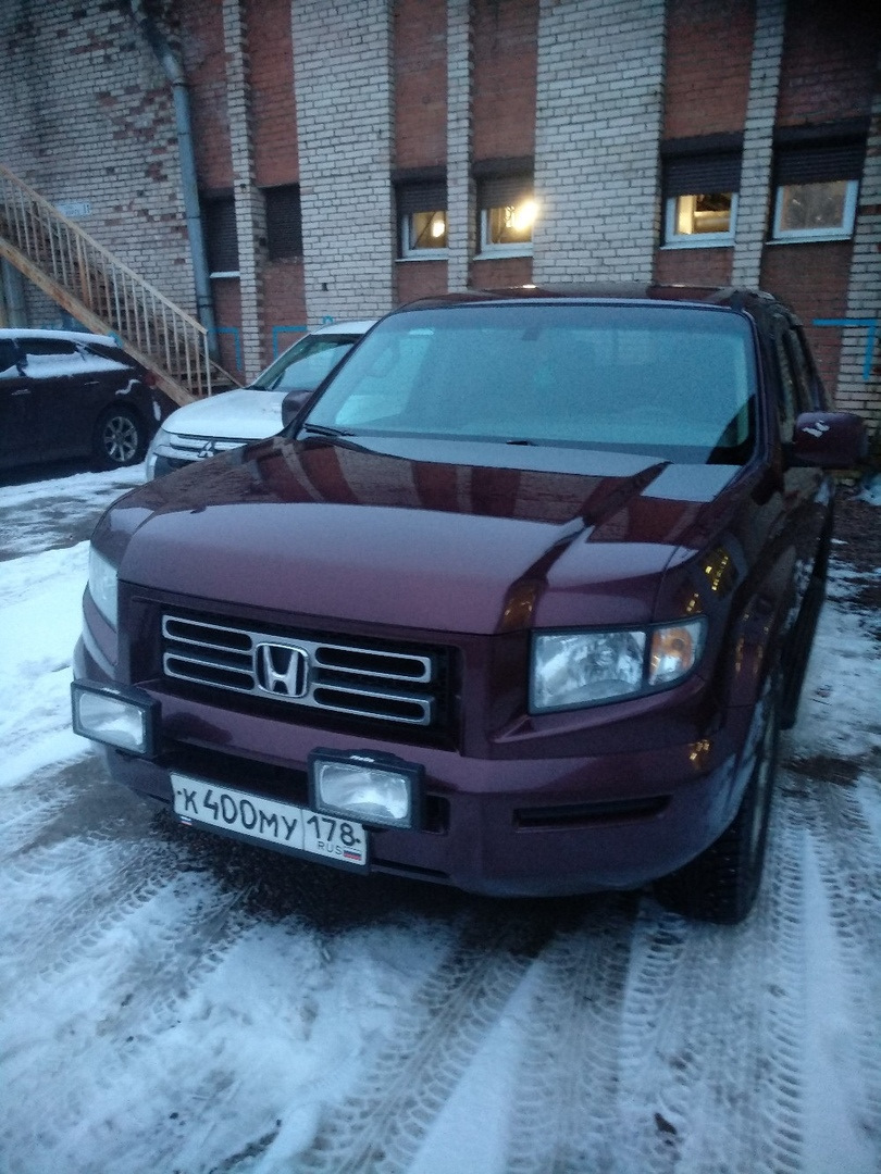 Фары Хелла — Honda Ridgeline (1G), 3,5 л, 2007 года | аксессуары | DRIVE2