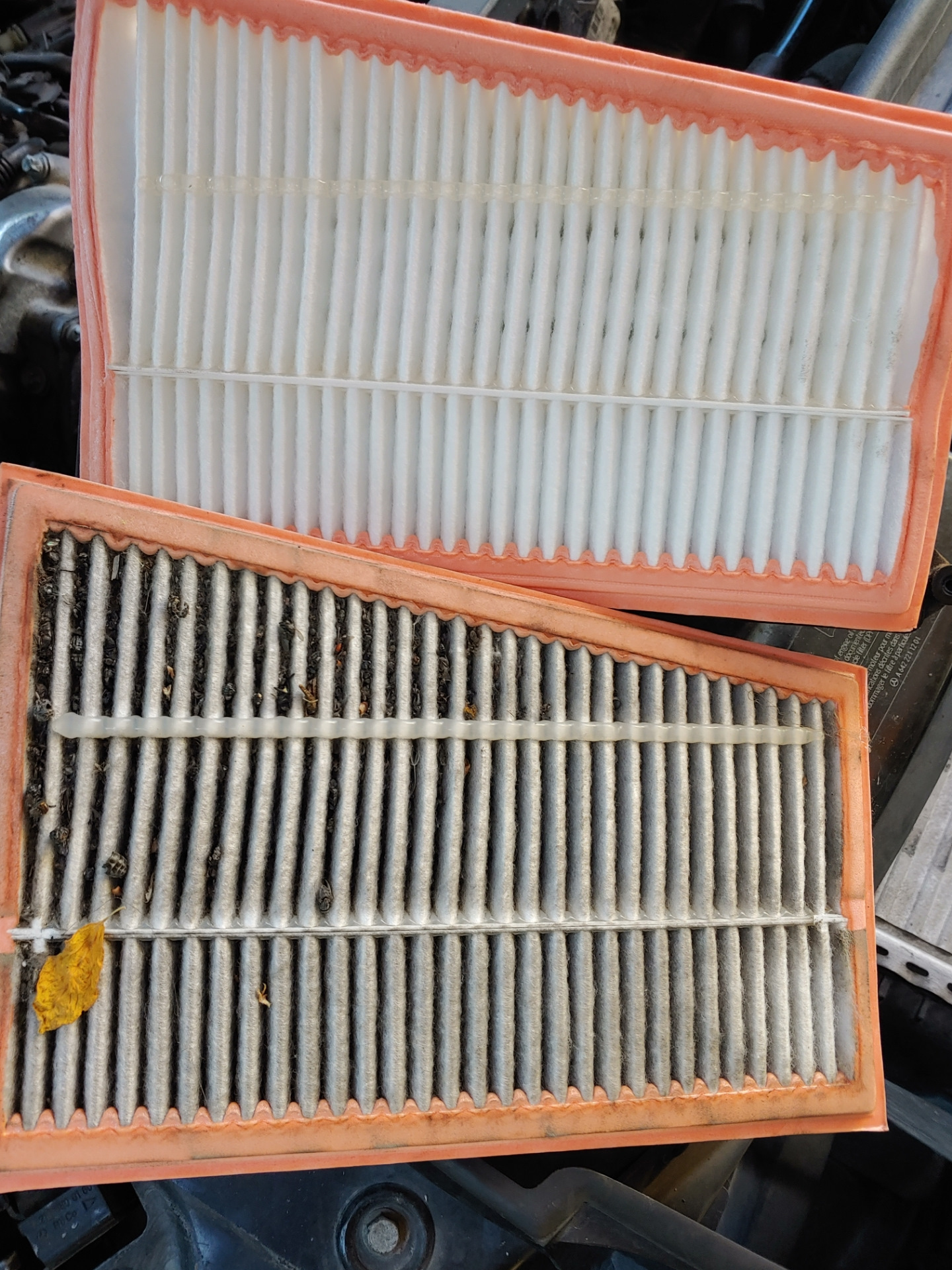 Замена масла и фильтров, отзыв о воздушных фильтрах Mann C25004 C27006 ...